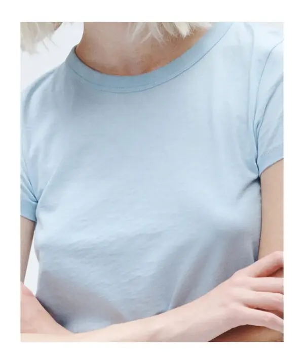 Rag & Bone Slim Crewneck T-shirt - Raindrop