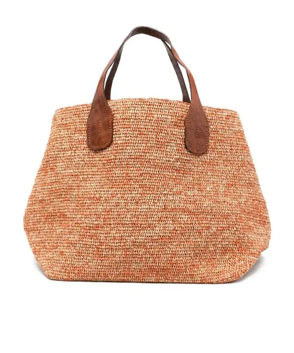 IBELIV Rio Woven Tote Bag With Magnetic Buckle