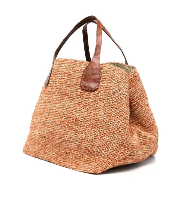 IBELIV Rio Woven Tote Bag With Magnetic Buckle
