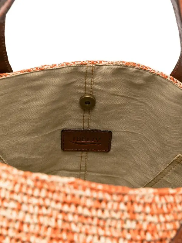IBELIV Rio Woven Tote Bag With Magnetic Buckle