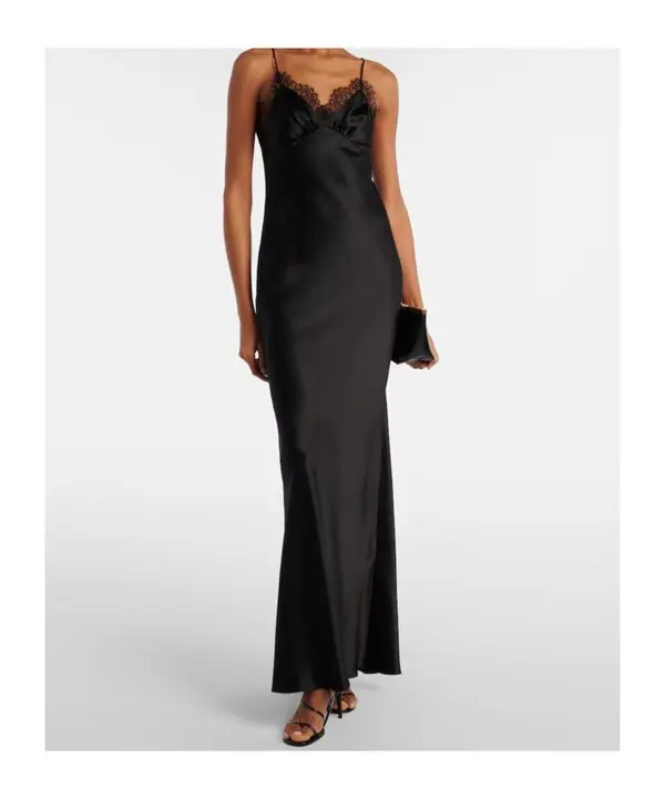 NILI LOTAN Sylas Spaghetti Strap Dress
