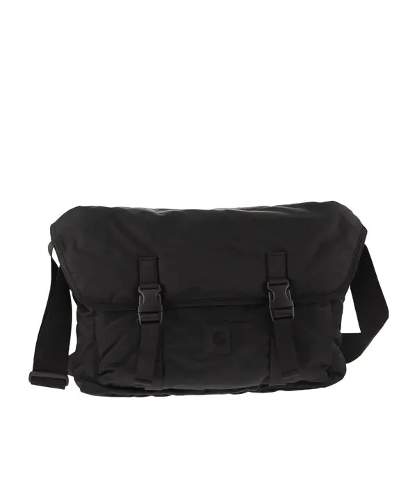 Carhartt Wip Logo Patch Buckle-detailed Padded Messenger Bag
