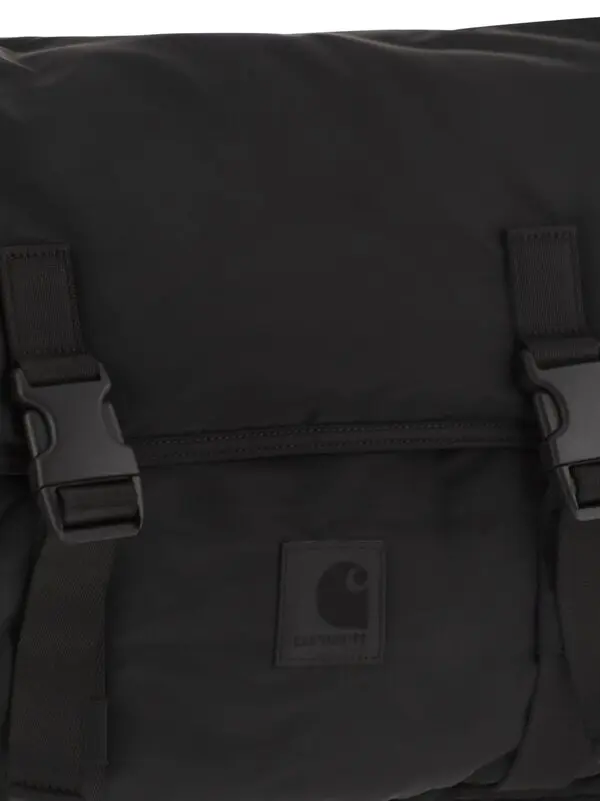 Carhartt Wip Logo Patch Buckle-detailed Padded Messenger Bag