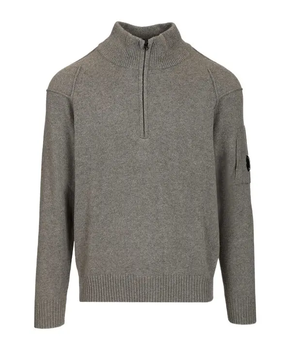 C.P. COMPANY Half-zip Polo Sweater