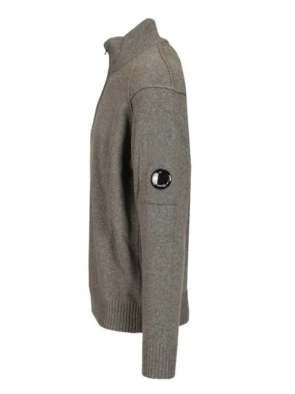 C.P. COMPANY Half-zip Polo Sweater