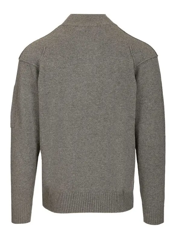 C.P. COMPANY Half-zip Polo Sweater