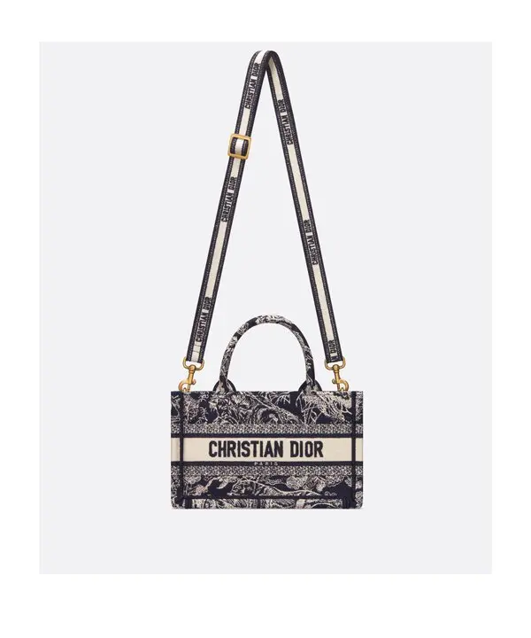 Dior Mini Book Tote With Strap