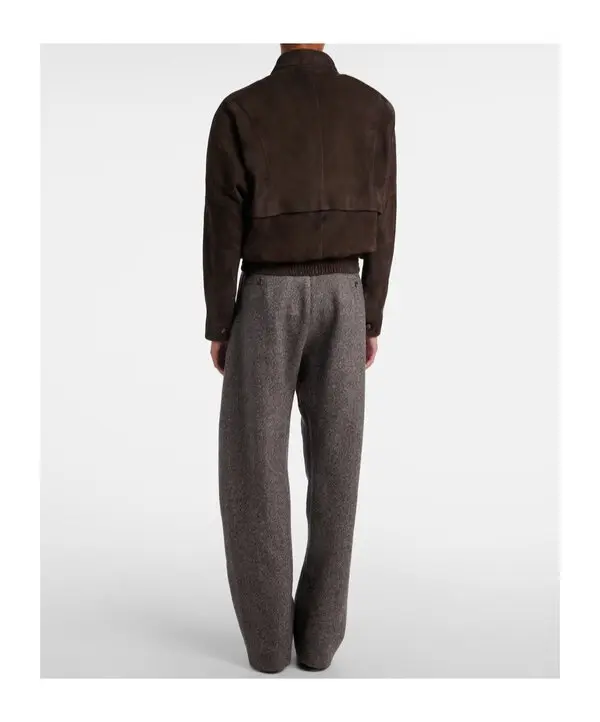 Magda Butrym Long-sleeved Leather Jacket