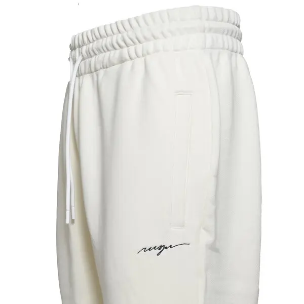 MSGM Logo Embroidered Drawstring Tapered-leg Track Pants