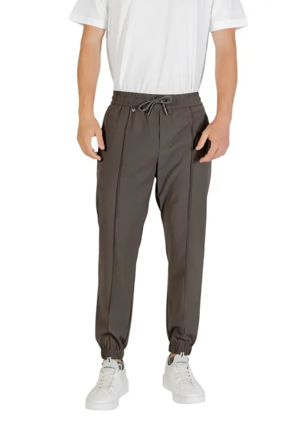 ANTONY MORATO Regular Fit 'nate' Trousers In Stretch Viscose Blend