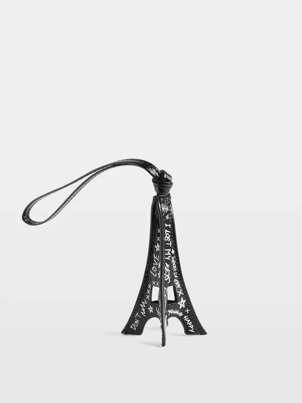 Zadig&Voltaire Eiffel Tower Shaped Keychain