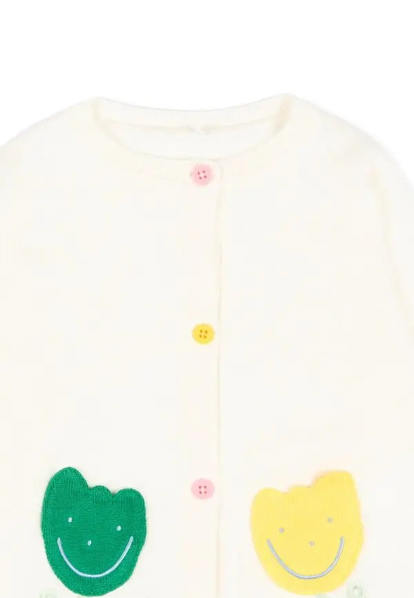 Stella McCartney Motif-pocket Cotton Cardigan