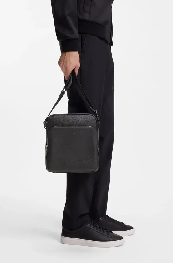 Hugo Boss Zippered Shoulder Bag