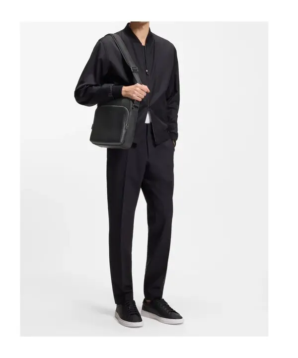 Hugo Boss Zippered Shoulder Bag