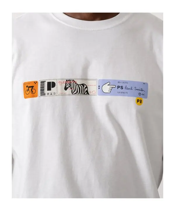 Paul Smith Heather Graphic Round Neck T-shirt