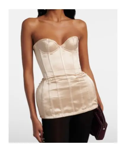 Magda Butrym Silk Satin Corset