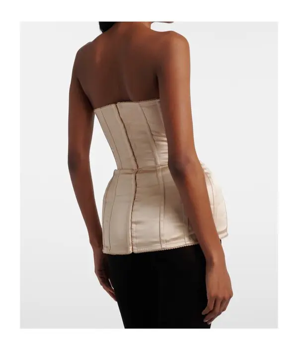 Magda Butrym Silk Satin Corset