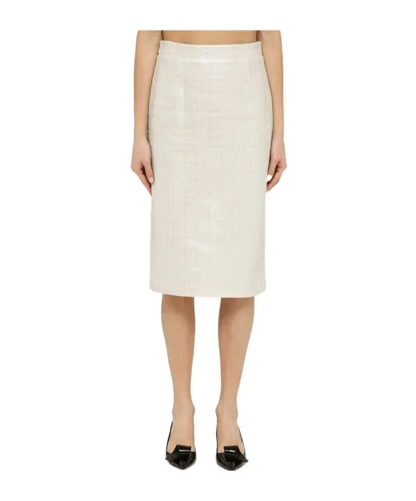 Federica Tosi Slit Medium-length Skirt