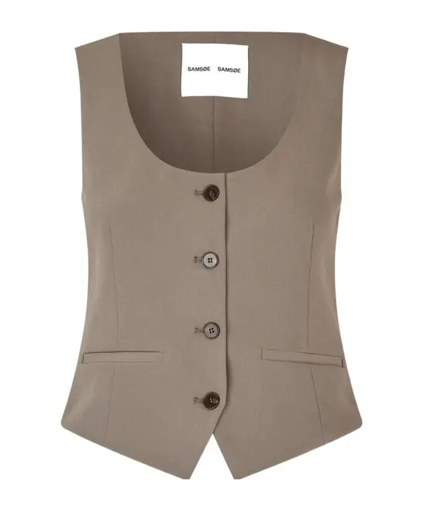SAMSOE SAMSOE Single-breasted Vest