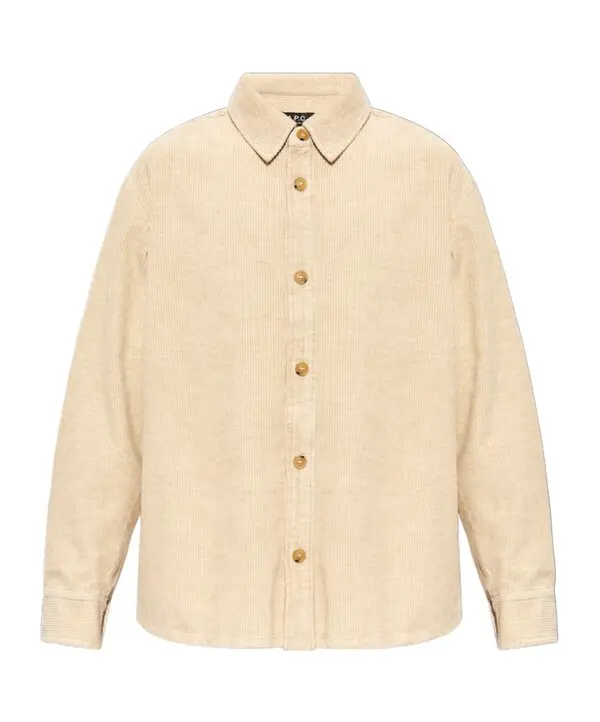 A.p.c. Bobby Corduroy Shirt