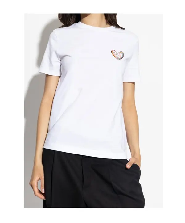 Paul Smith Heart-embroidered T-shirt