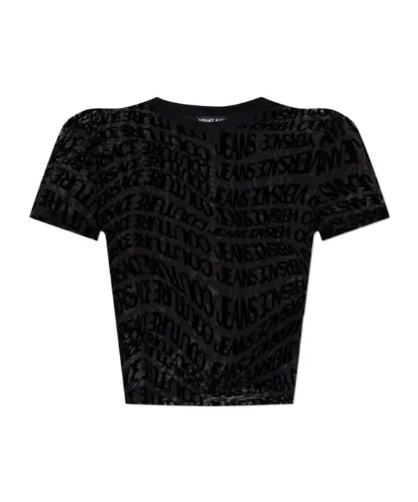 Versace Short Sleeve T-shirt - Black