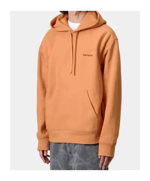 Carhartt Work In Progress Logo Embroidered Hoodie