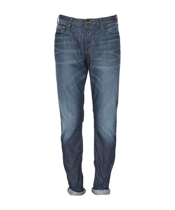 Emporio Armani Straight Leg Jeans - Blue