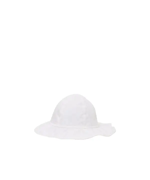 IL GUFO Cornflower Stretch Poplin Hat