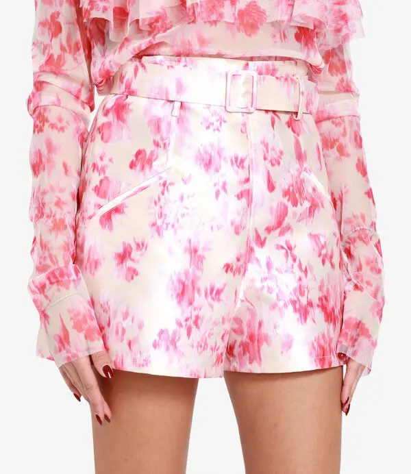 Philosophy Di Lorenzo Serafini Abstract Printed Shorts