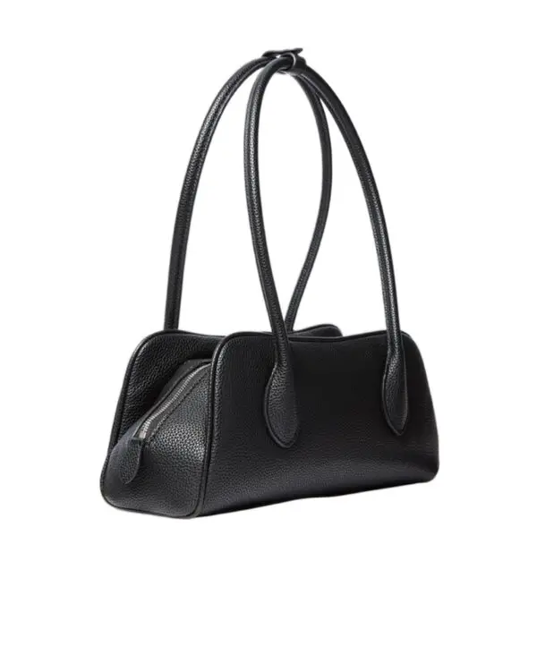 Calvin Klein Emblem Logo Pebble Shoulder Bag