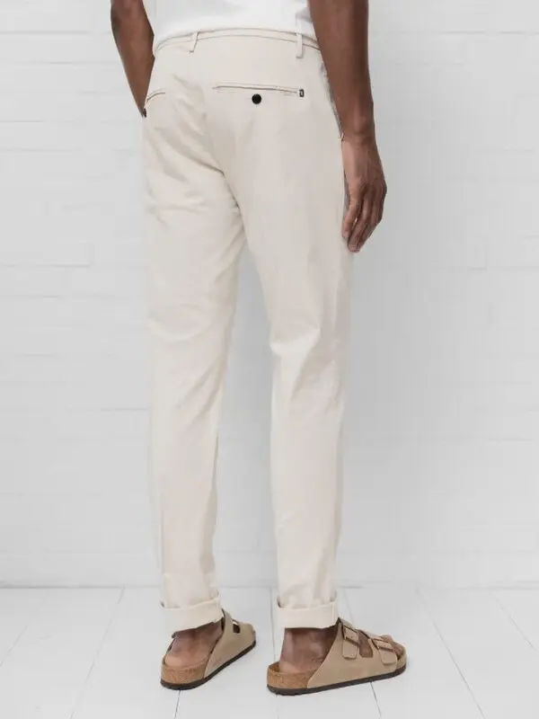 DONDUP Cotton Tapered Trousers