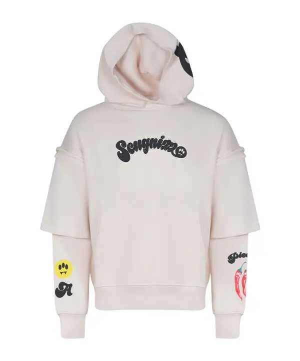 BARROW Graphic Hooded Sweatshirt