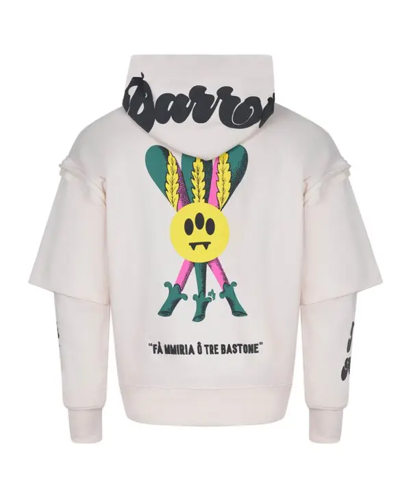 BARROW Graphic Hooded Sweatshirt