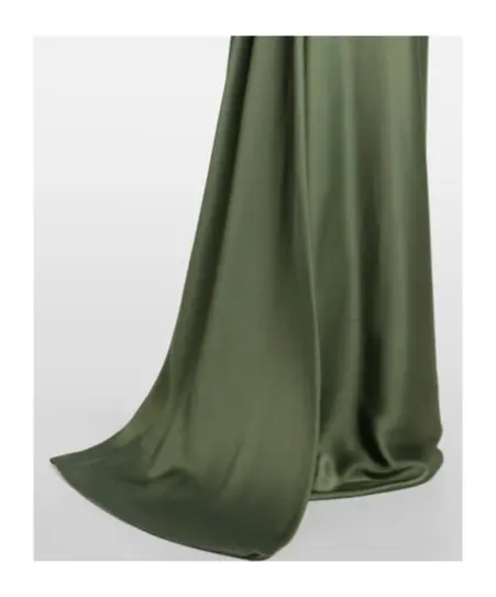 VIVIENNE WESTWOOD Nova Cocotte Draped Satin Bustier Gown - Green