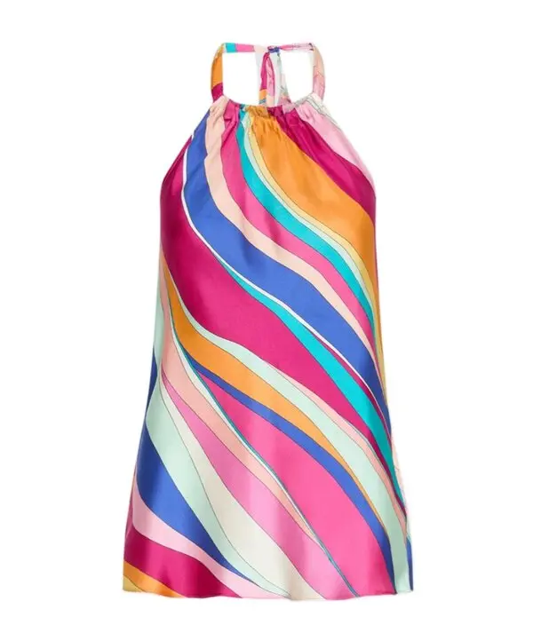 Marella Silk Halterneck Top