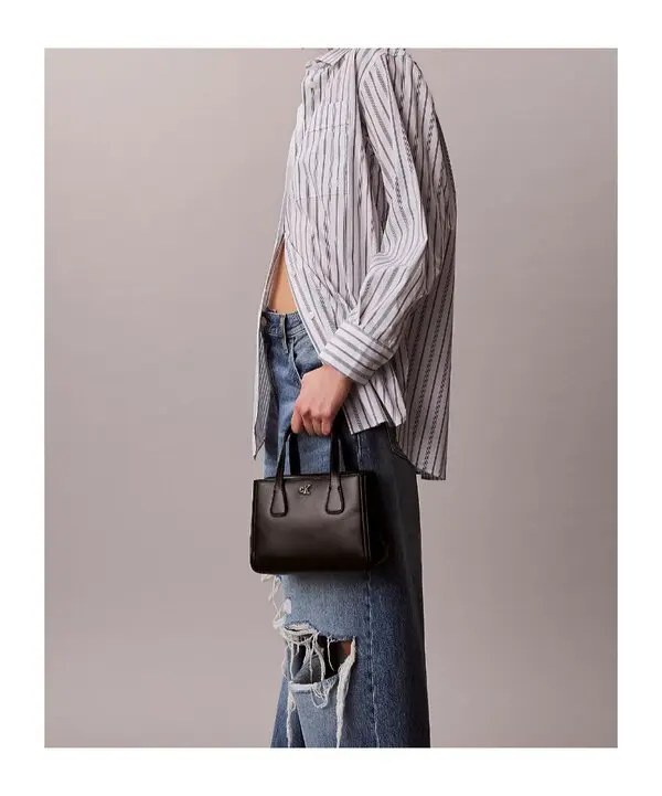 Calvin Klein Logo Tote Bag
