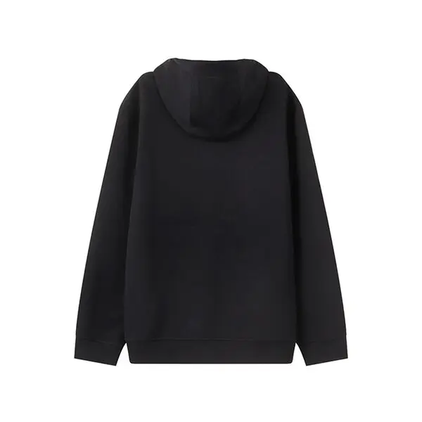 Emporio Armani Logo Patch Drawstring Hoodie