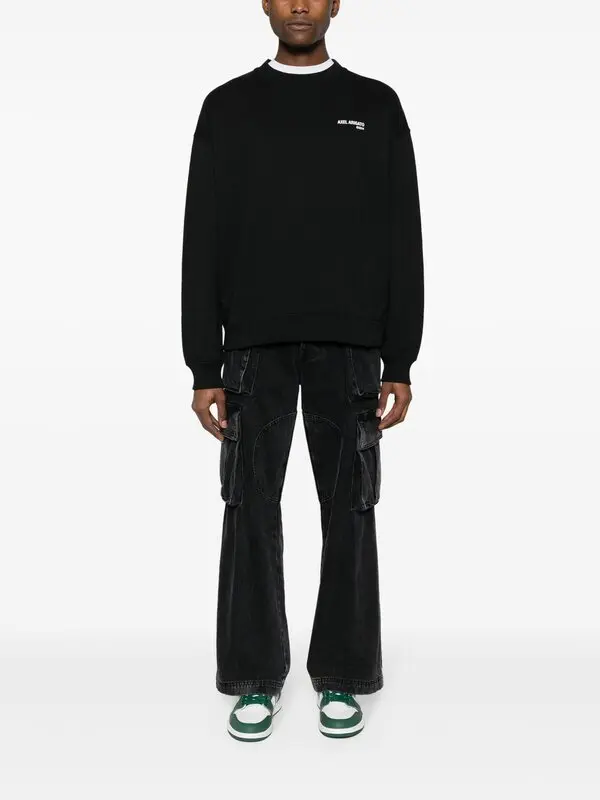 Axel Arigato Logo Crew Neck Sweater