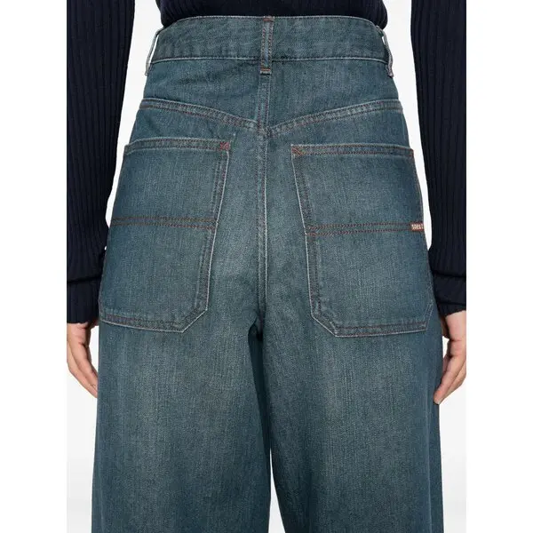 Soeur Wide-leg Jeans With Button And Zip Closure