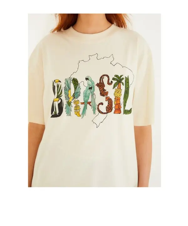 Farm Rio Brasil Printed T-shirt