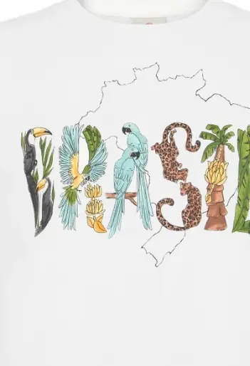 Farm Rio Brasil Print T-shirt