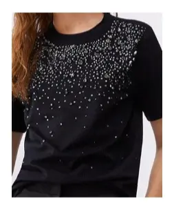 Liu Jo Embellished Crewneck T-shirt