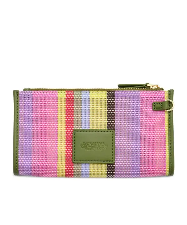 Marc Jacobs The Pouch Stripe Mesh Make Up Bag