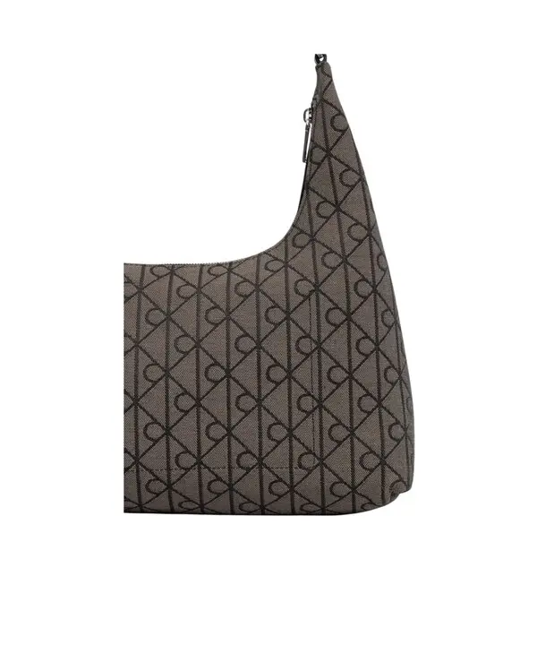 Calvin Klein Jacquard Logo Shoulder Bag