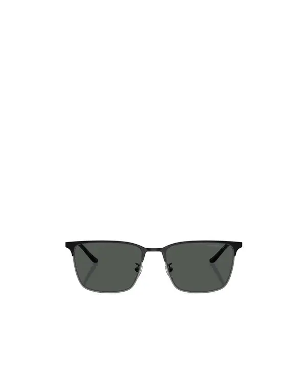 Emporio Armani Rectangular Frame Sunglasses - Black
