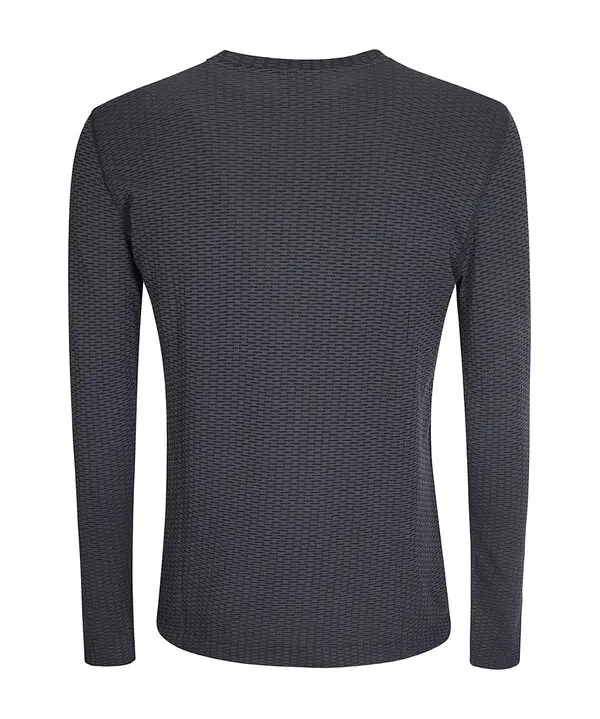 ROA Striped Long-sleeve Crewneck T-shirt