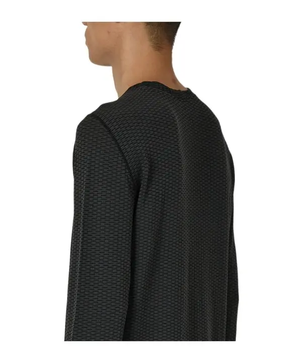 ROA Striped Long-sleeve Crewneck T-shirt