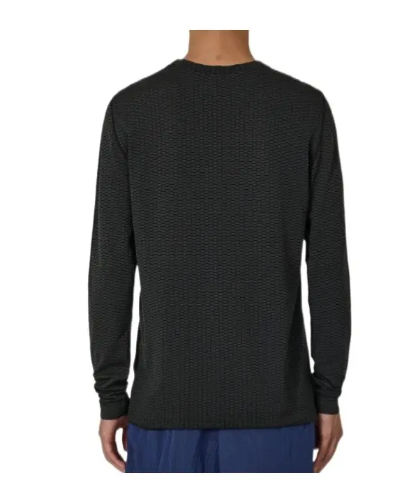 ROA Striped Long-sleeve Crewneck T-shirt