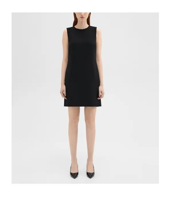 Theory Sleeveless Round Neck Dress